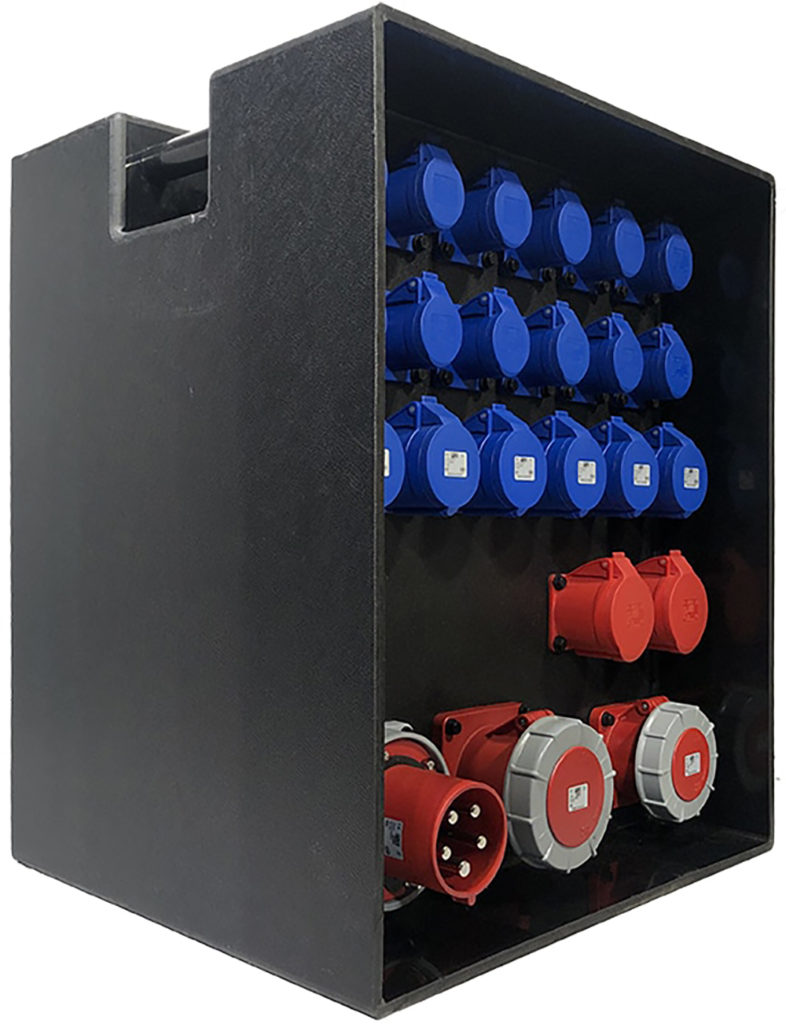 125A 3 Phase Distribution Board by Distro Works