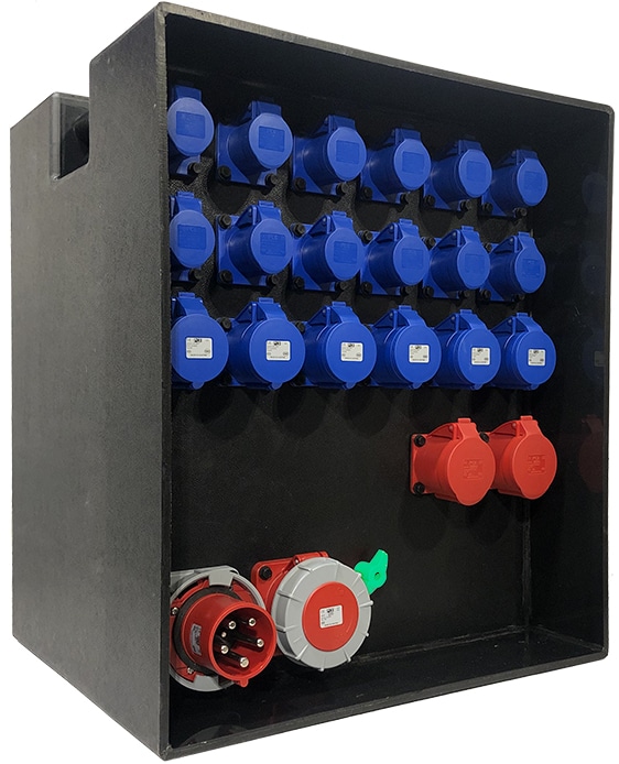 32A 3 Phase Distribution Board - Distro Works