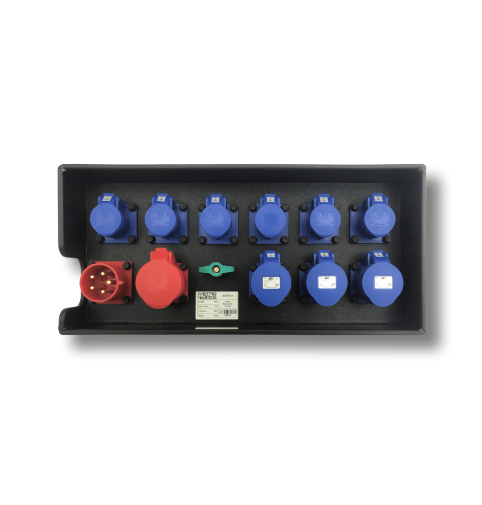 32A 3 Phase Distribution Board - Distro Works